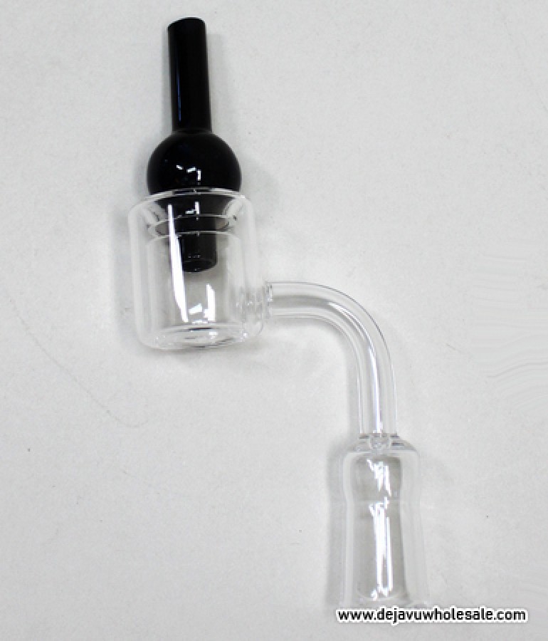 Quartz Thermal Banger Bubbler Carb Cap 14mm Wax Bowl (Female)