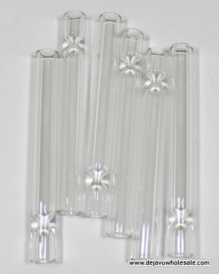 4'' Heavy Thick Clear Chillum -10CT