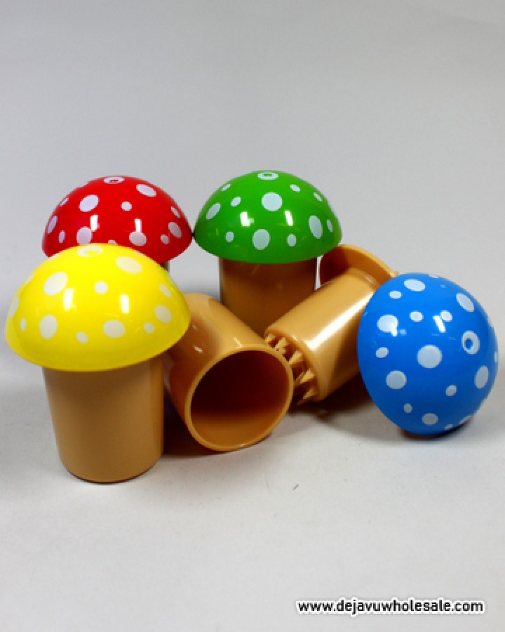 60mm Plastic Mushroom Head Grinder With Storage Three Layers Detachable ...