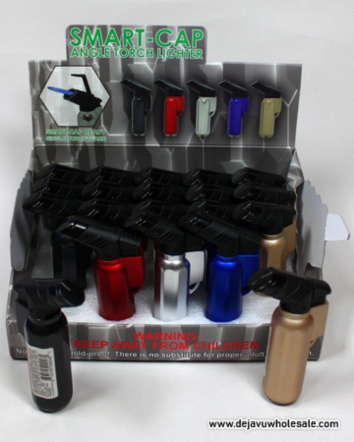 Smart Cap Angle Torch Lighter(20 Pcs Per Box)