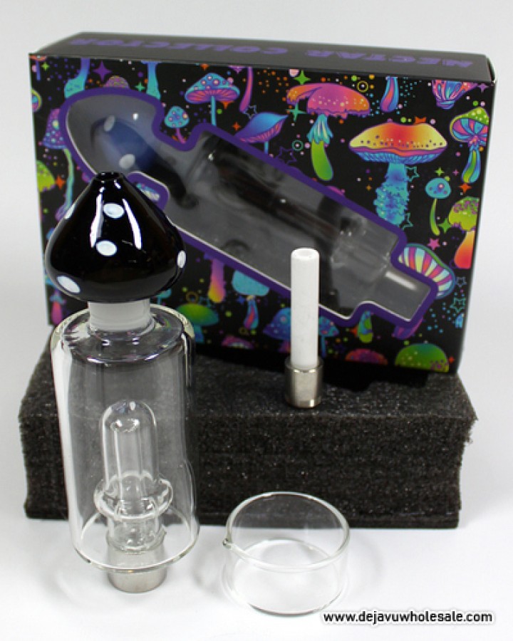Screw Tip Mushroom Nectar Collector With Wax Design Included
