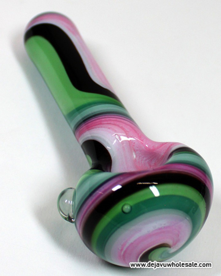 4.5'' USA Rose Color High Med Hand Pipe