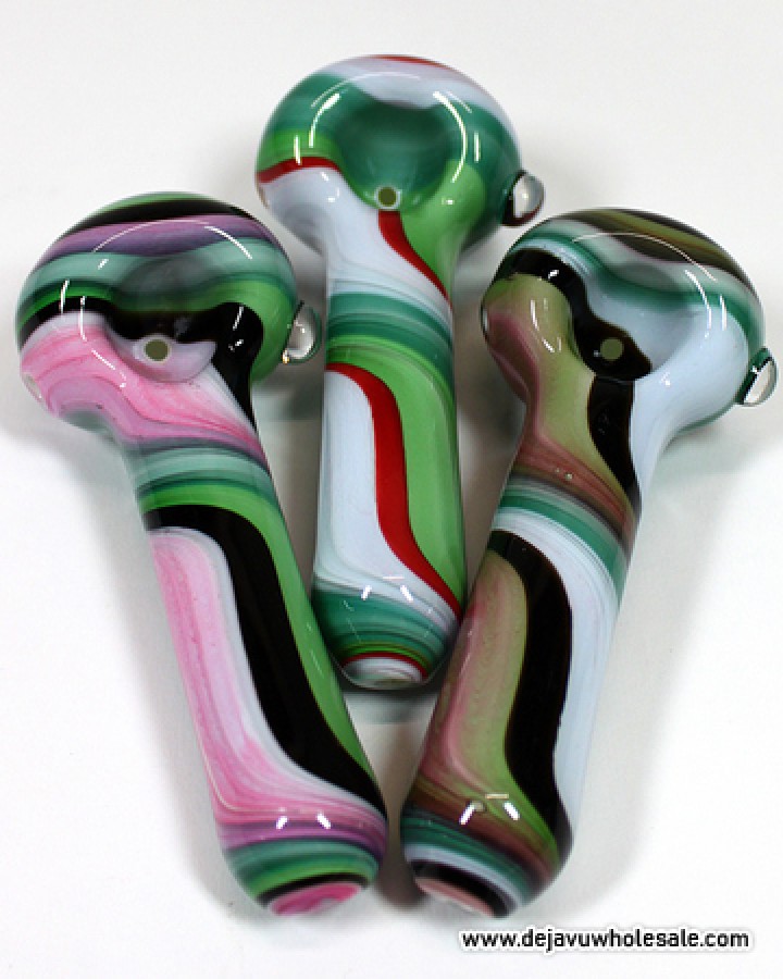 4.5'' USA Rose Color High Med Hand Pipe
