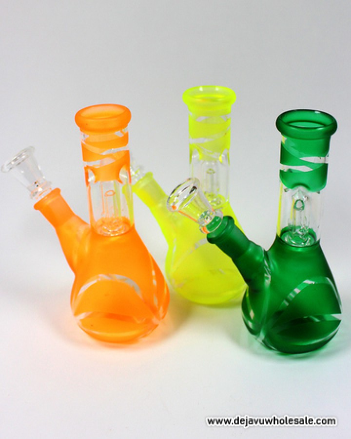 6'' Single Dome Perc Mini Water Pipe
